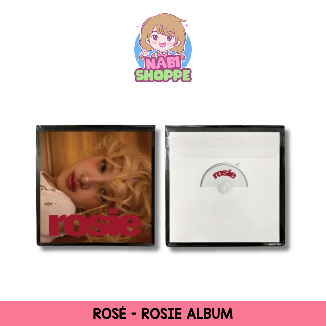 [ON HAND] BLACKPINK ROSÉ - ROSIE ALBUM [1ST STUDIO ALBUM] w/ POB – Nabi ...