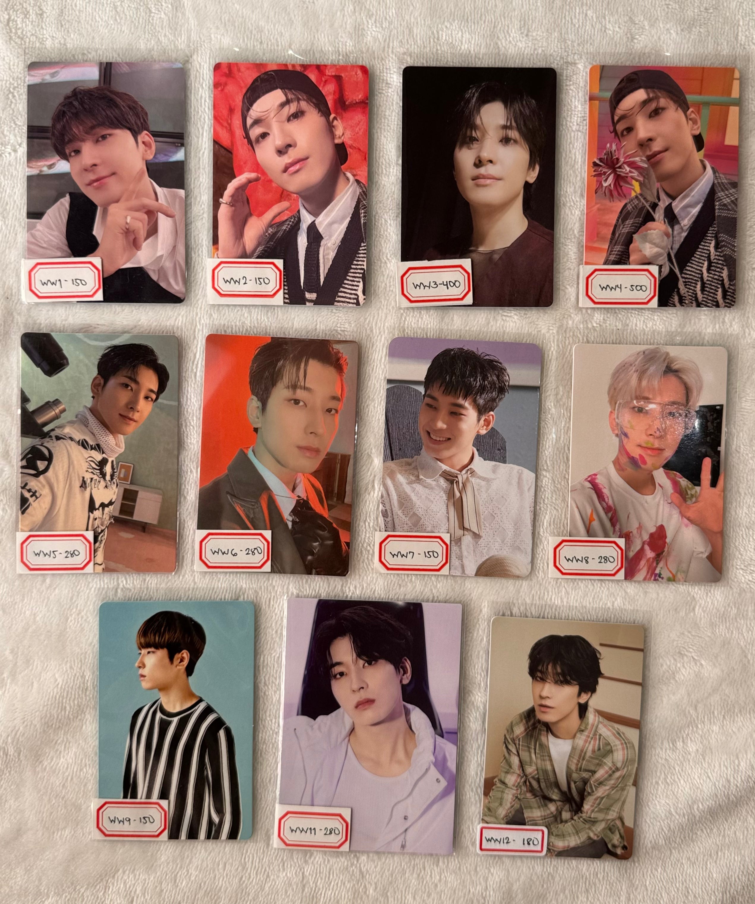 [ON HAND] SEVENTEEN WONWOO OFFICIAL PHOTOCARDS – Nabi Shoppe PH